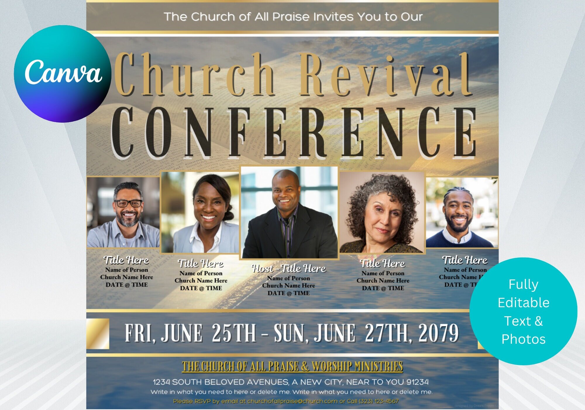 Sample Revival Flyers