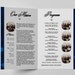 Pastor Appreciation Service Program Template | Editable in Corjl | Dark ...