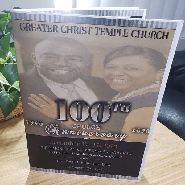 Souvenir Booklet Template - Etsy