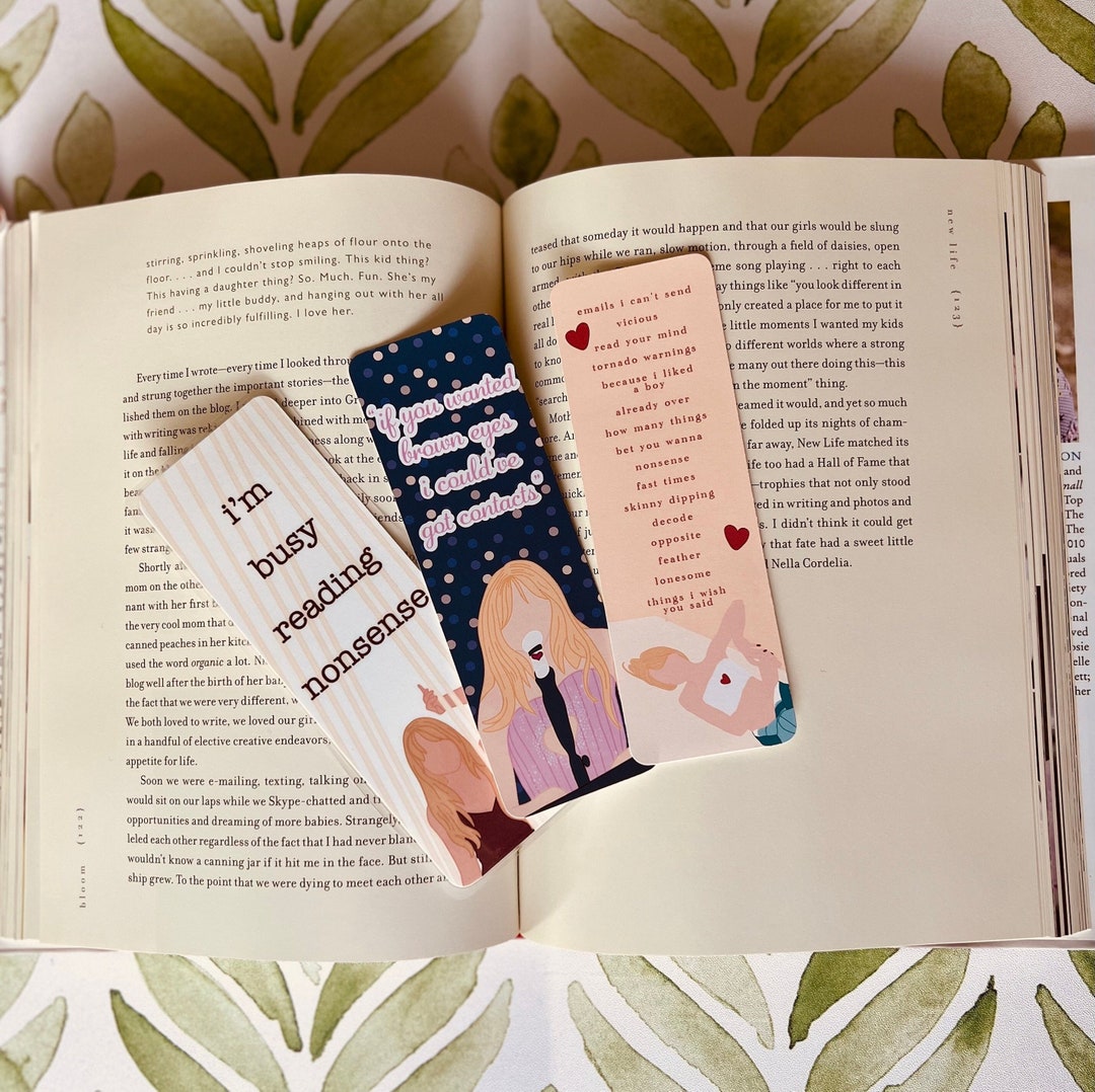 Sabrina Carpenter Bookmarks - Etsy