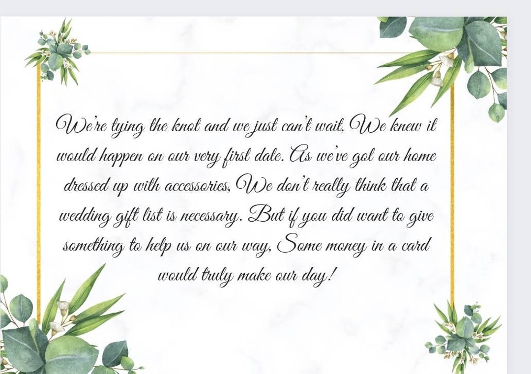 Hochzeit Geld Gedicht - Etsy Österreich