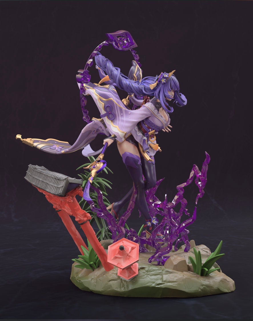 Genshin Girl STL File 3D Printing Digital STL File Game - Etsy UK