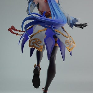 Genshin Girl STL File 3D Printing Digital STL File Game Character Ganyu ...