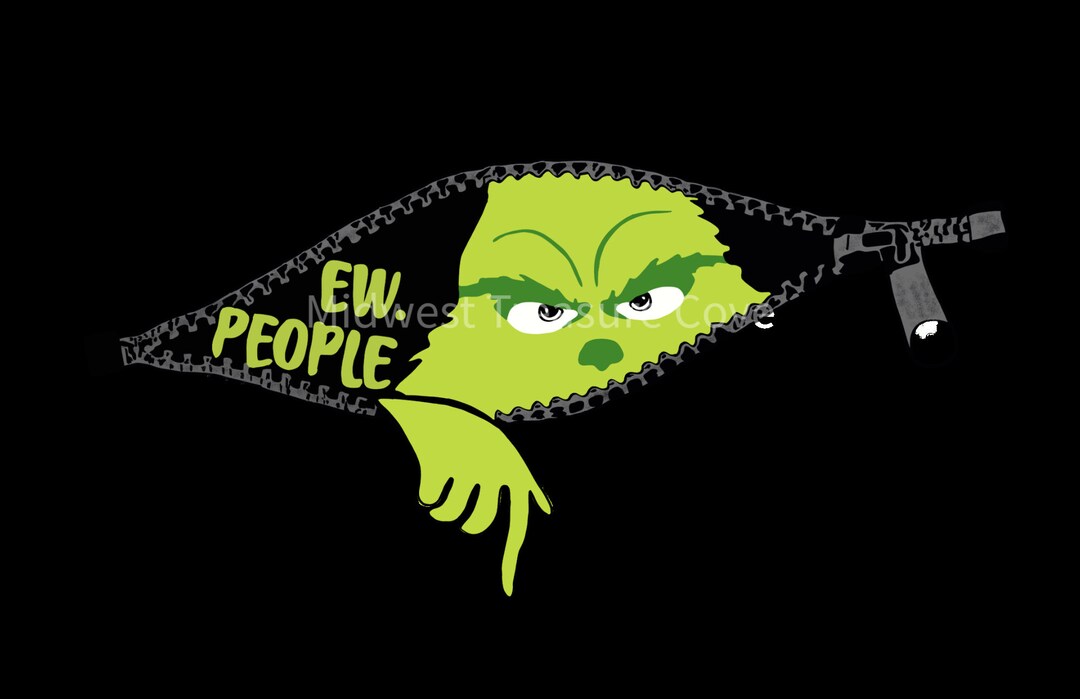 Grinch Ew People - Etsy