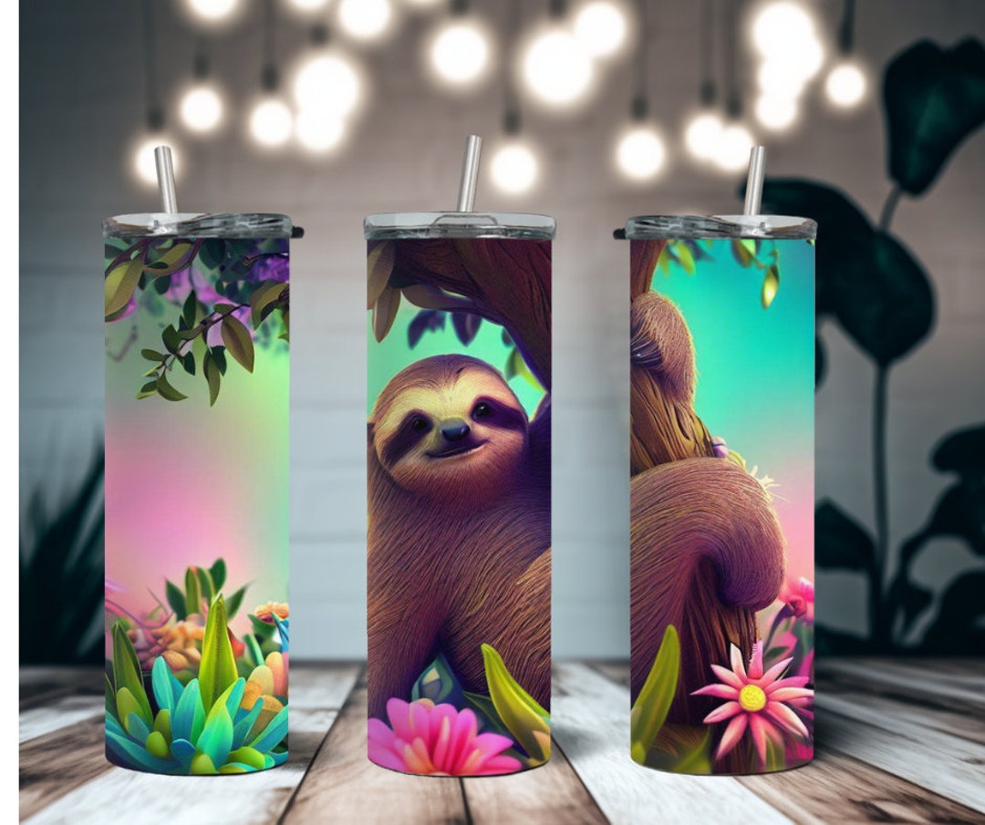 3D Sloth Digital Download - Etsy