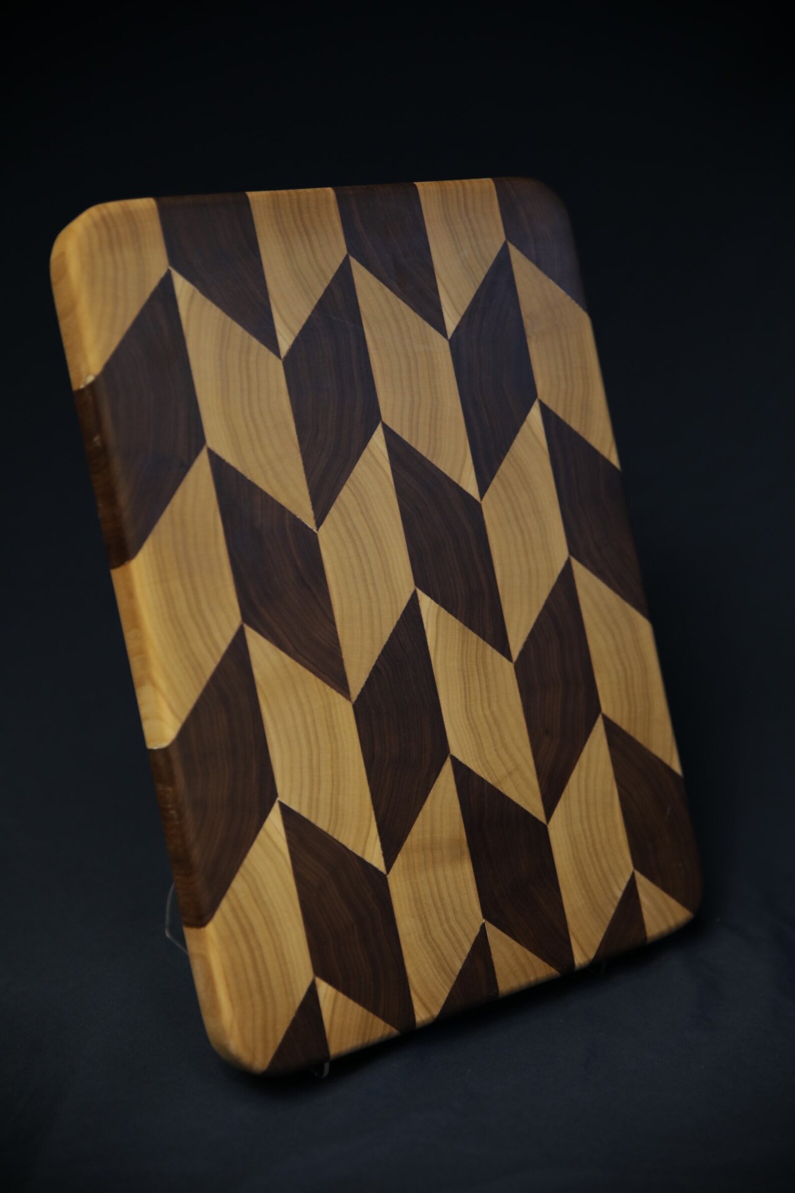 Chevron End-grain Cutting Board - Etsy