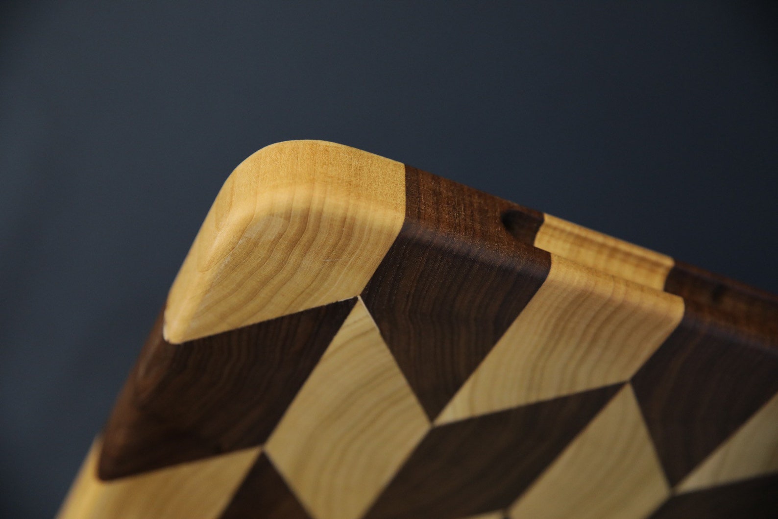 Chevron End-grain Cutting Board - Etsy