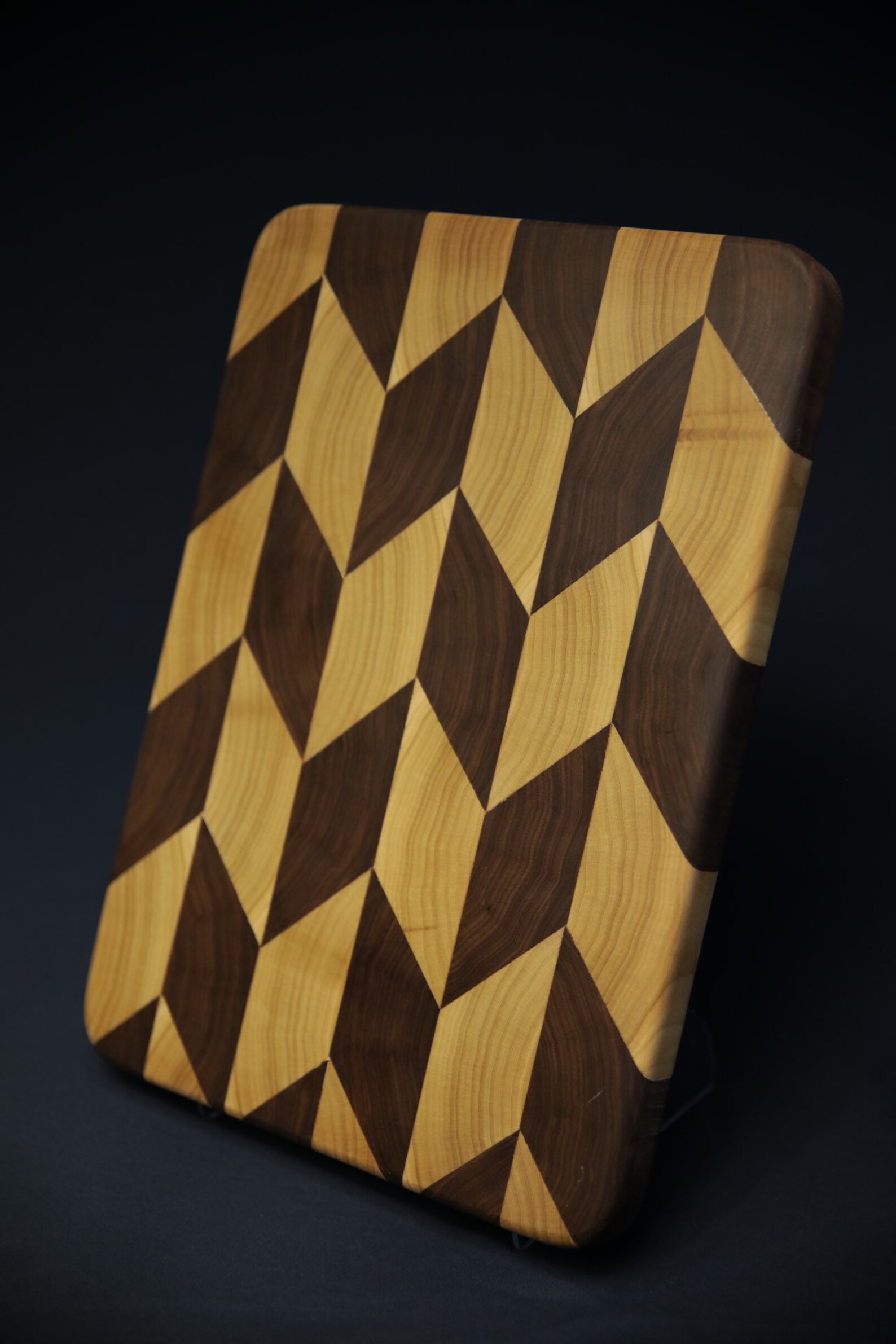 Chevron End-grain Cutting Board - Etsy