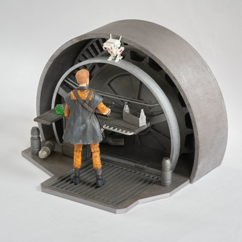Lightsaber Workbench Diorama STL Files Inspired by Star Wars - Etsy