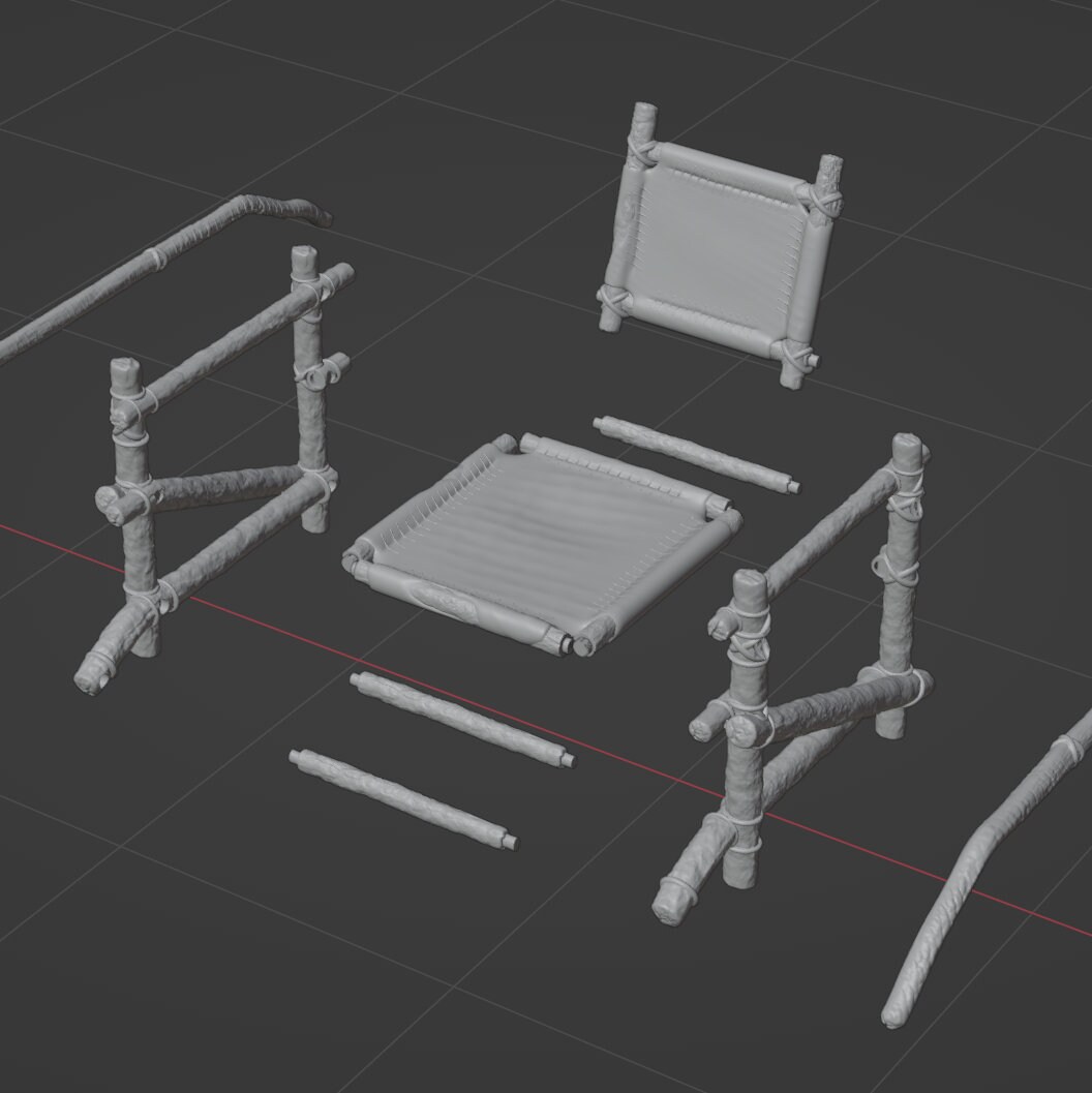 Ewok Throne Stl Files for 3D Printing Inspired by Star Wars - Etsy ...