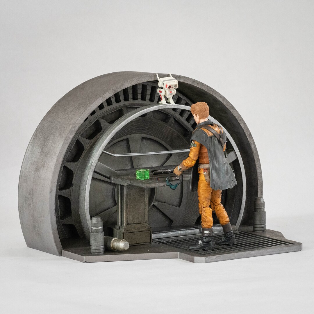 Lightsaber Workbench Diorama STL Files Inspired by Star Wars - Etsy