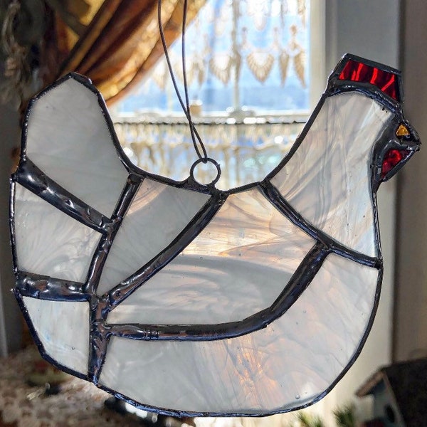 Glass Chicken - Etsy