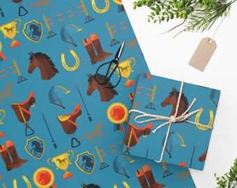 Horse Wrapping Paper - Etsy