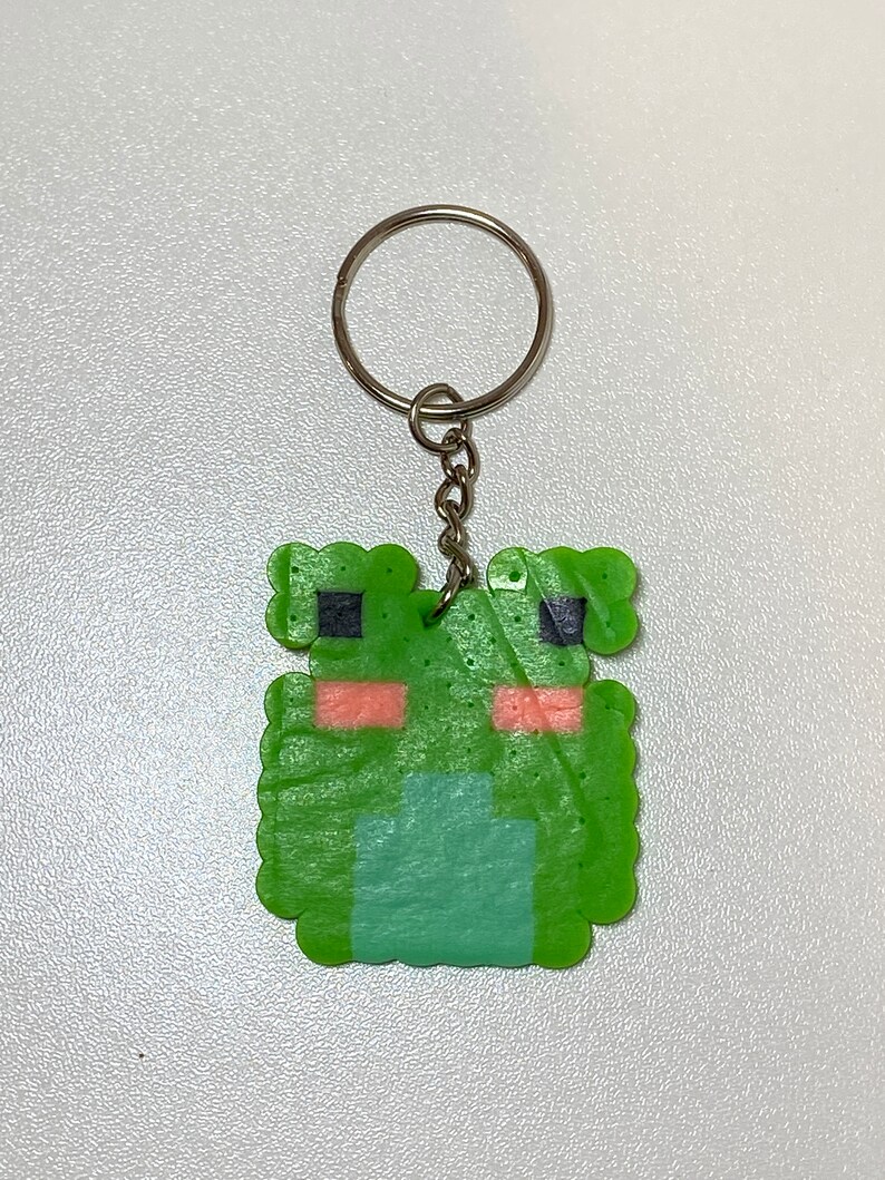 Frog Keychain - Etsy