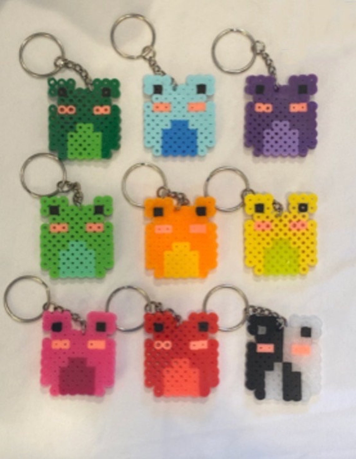 Frog Keychain - Etsy