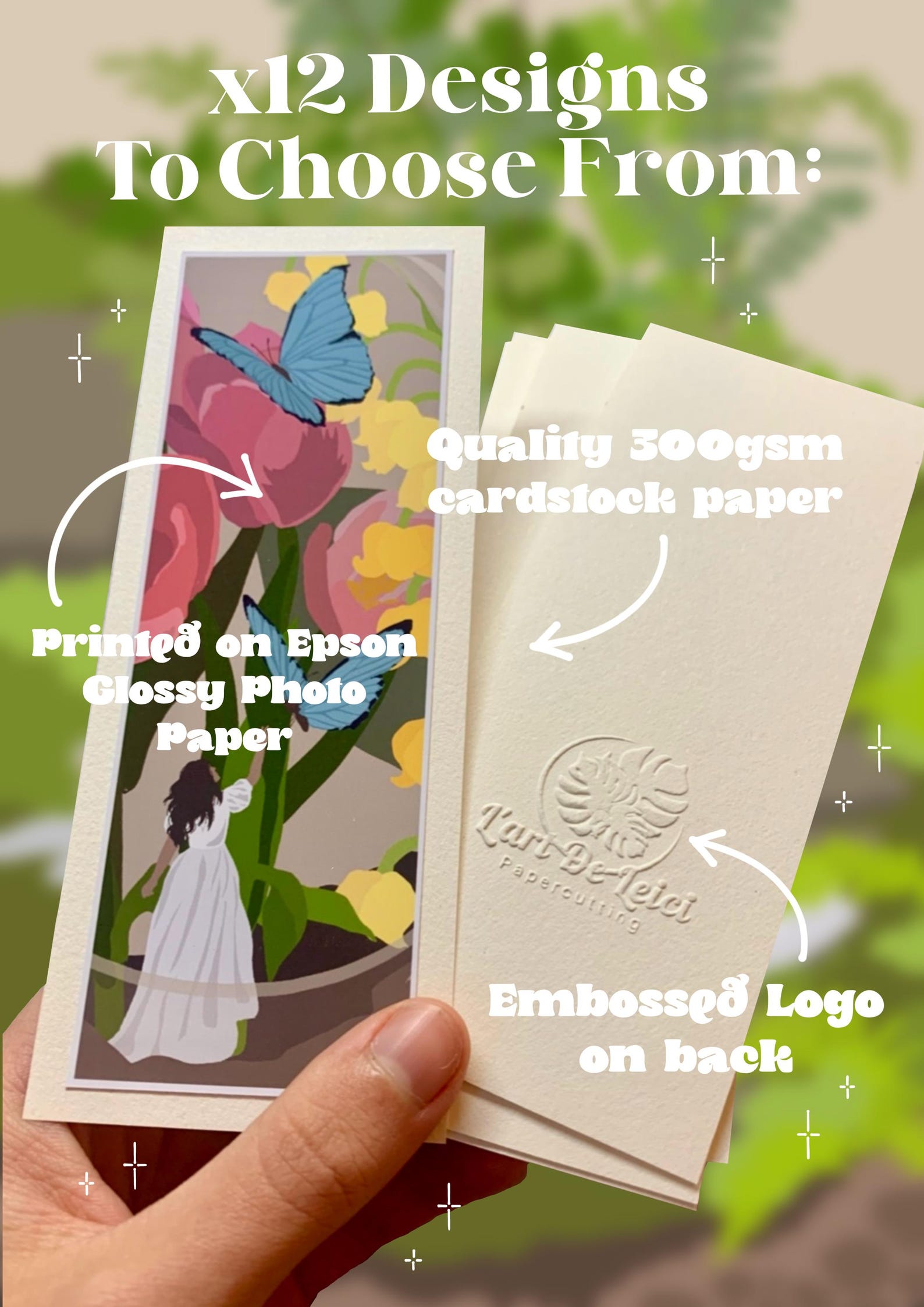 Handmade Bookmark - Athena: Original Digital Illustration - Etsy