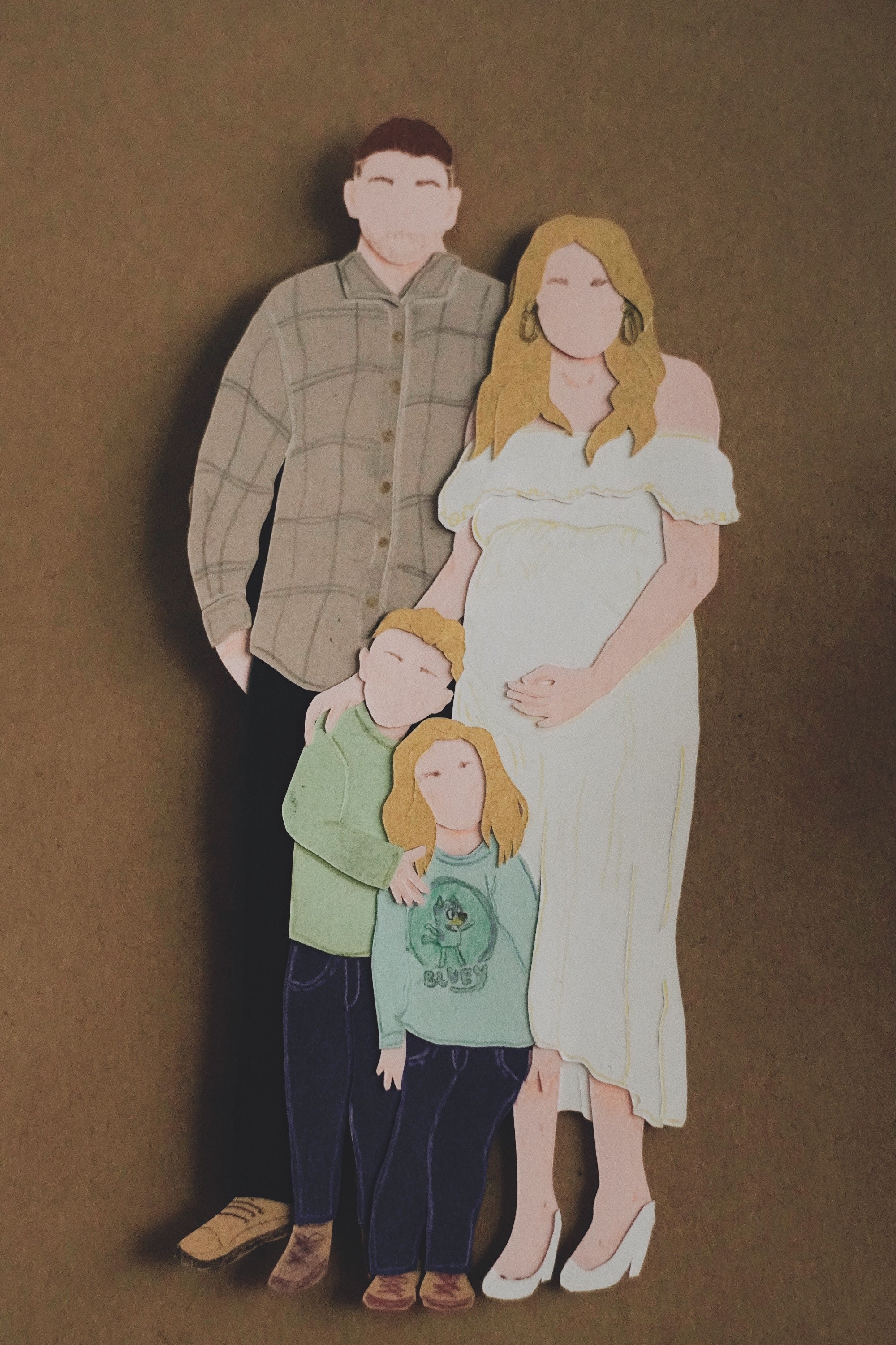 Family Papercutting - Etsy