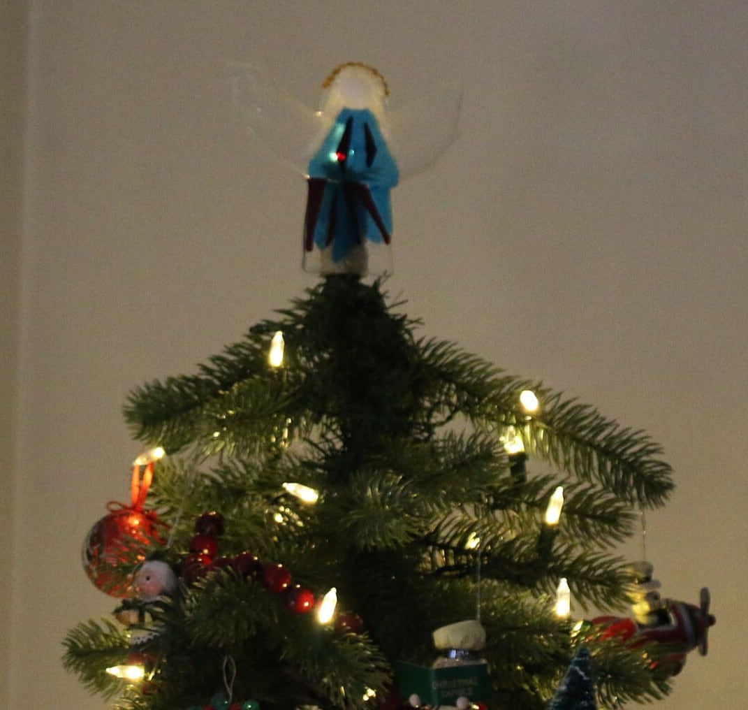 Fused Glass Angel Tree Toppers Finials Glass Angels Glass - Etsy