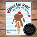 Fathers Day Handprint Art, Here's the Scoop My Daddy Melts My Heart ...