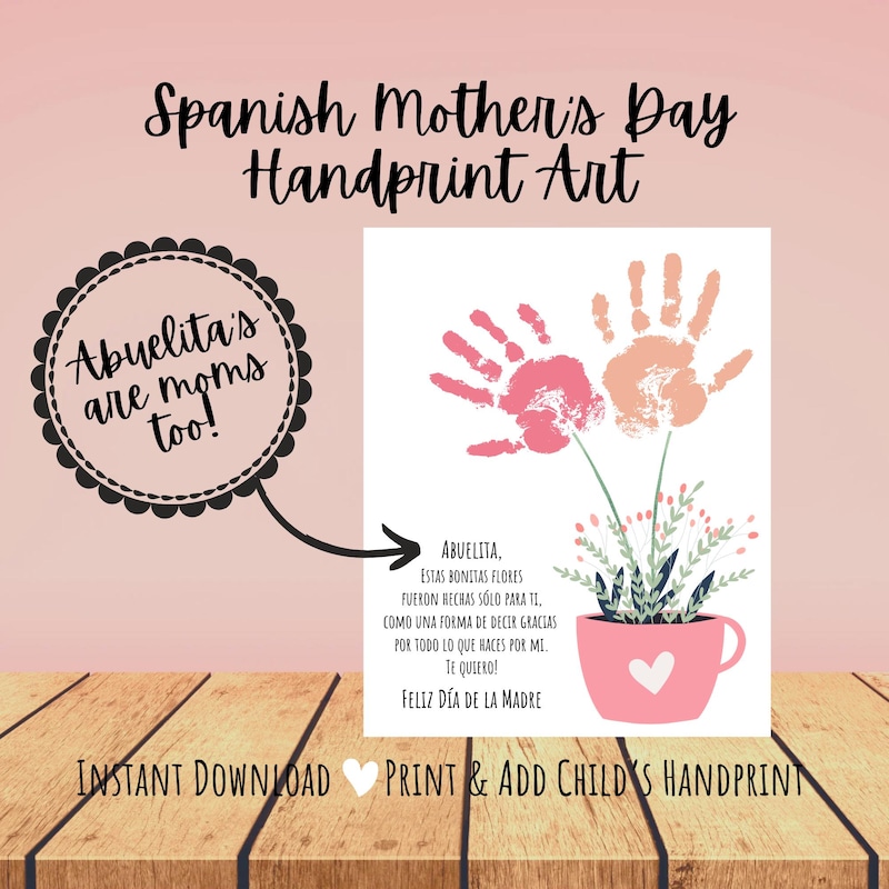 Spanish Mothers Day Card - Etsy