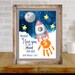 I Love You to the Moon and Back, Mothers Day Handprint Art, Handprint ...