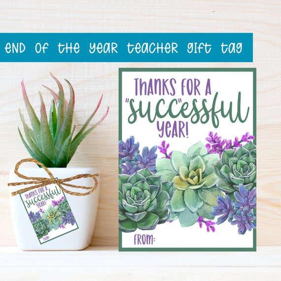 End of Year Teacher Gift Teacher Gift Tag Last Day of | Etsy
