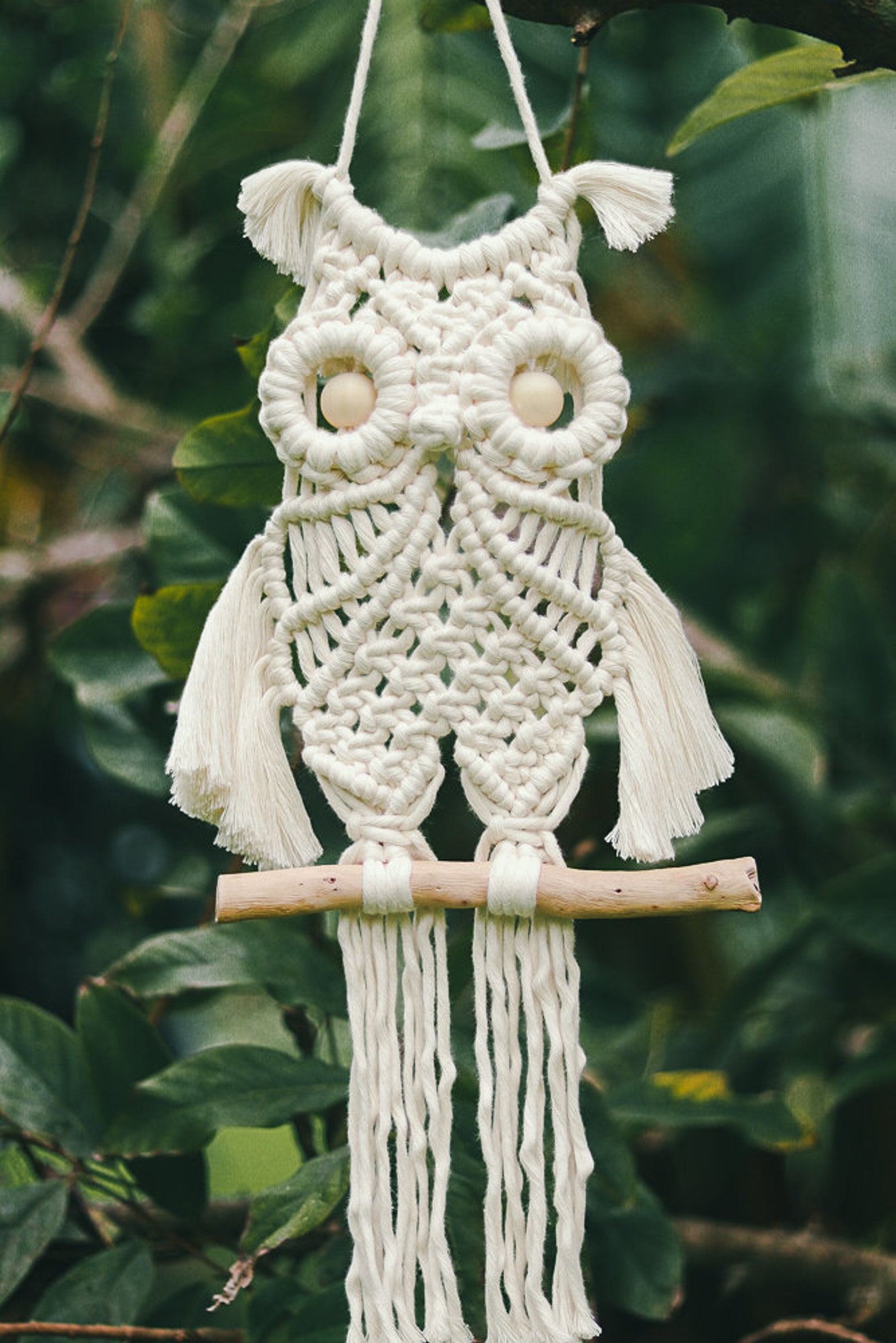 PDF Pattern Macrame Owl Texture Animal Tapestry DIY Macrame - Etsy