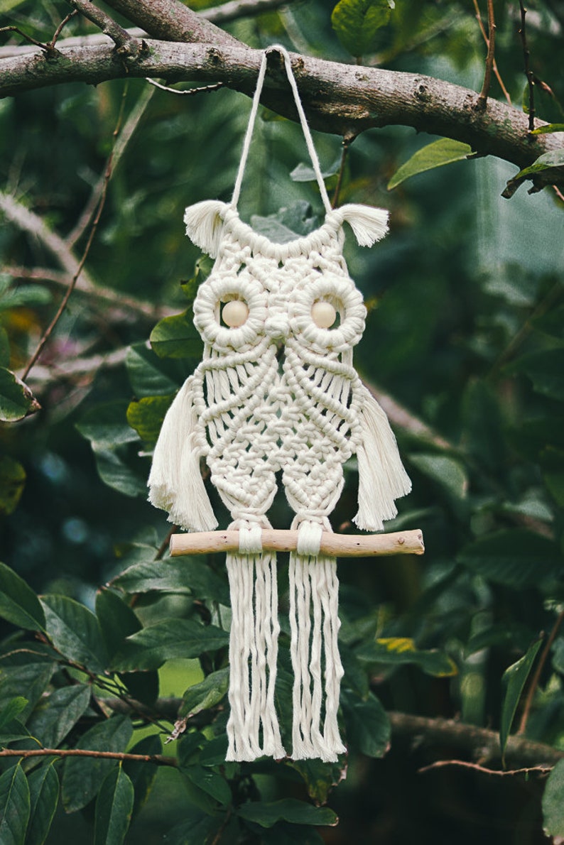 PDF Pattern Macrame Owl Texture Animal Tapestry DIY Macrame - Etsy