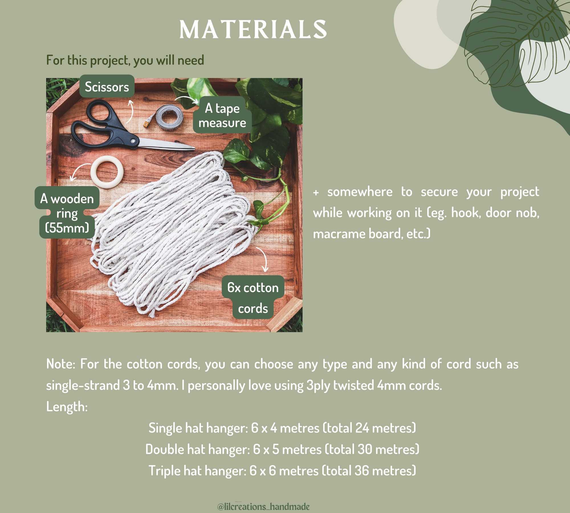 PDF Pattern Macrame Hat Hanger Delilah Hat Holder DIY - Etsy