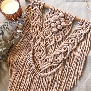 PDF Pattern Small Macrame Wall Hanging, Instant Download and Printable ...