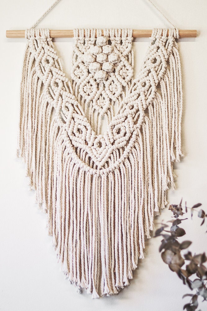 PDF Pattern Small Macrame Wall Hanging Instant Download and - Etsy