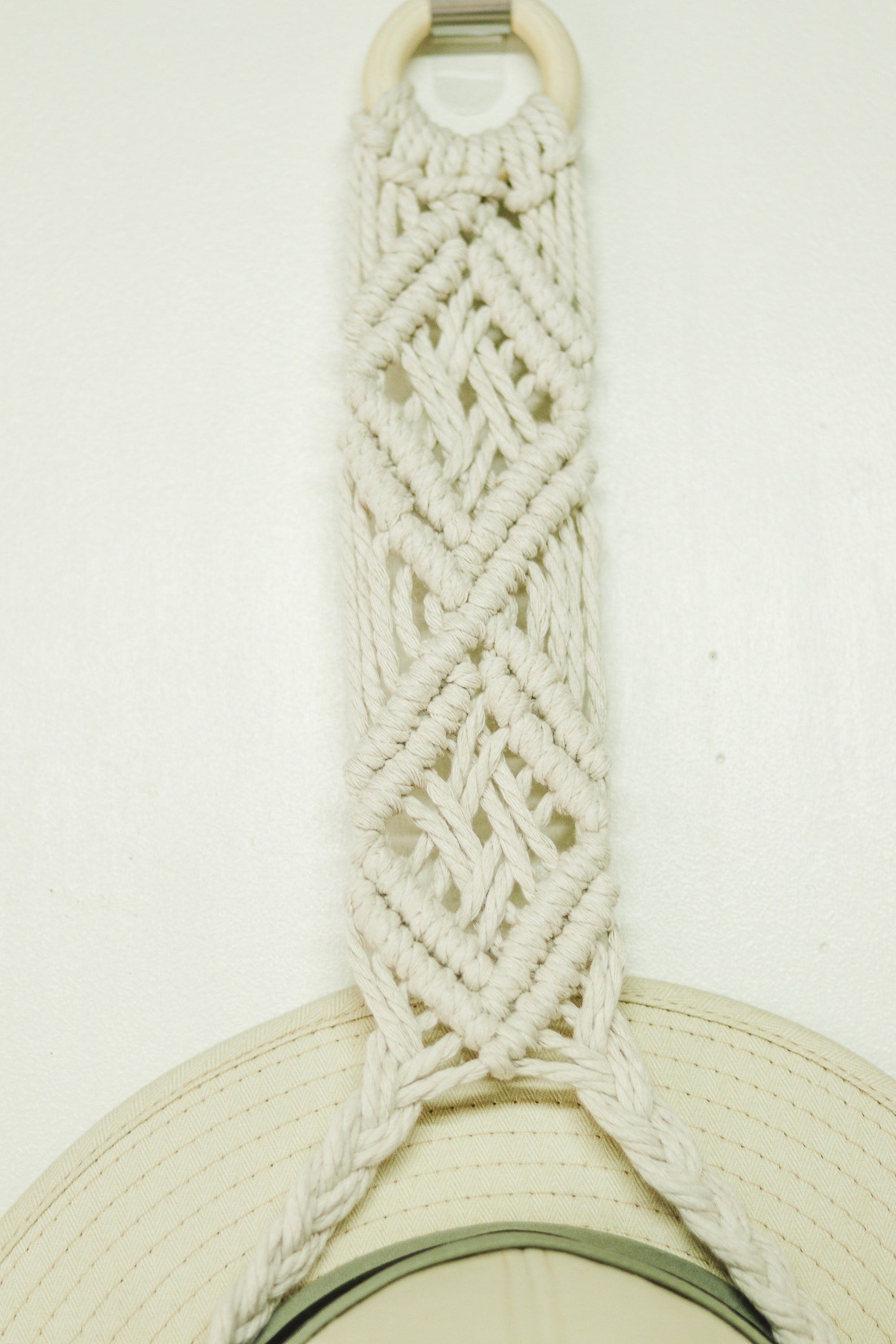 PDF Pattern Macrame Hat Hanger Delilah Hat Holder DIY - Etsy