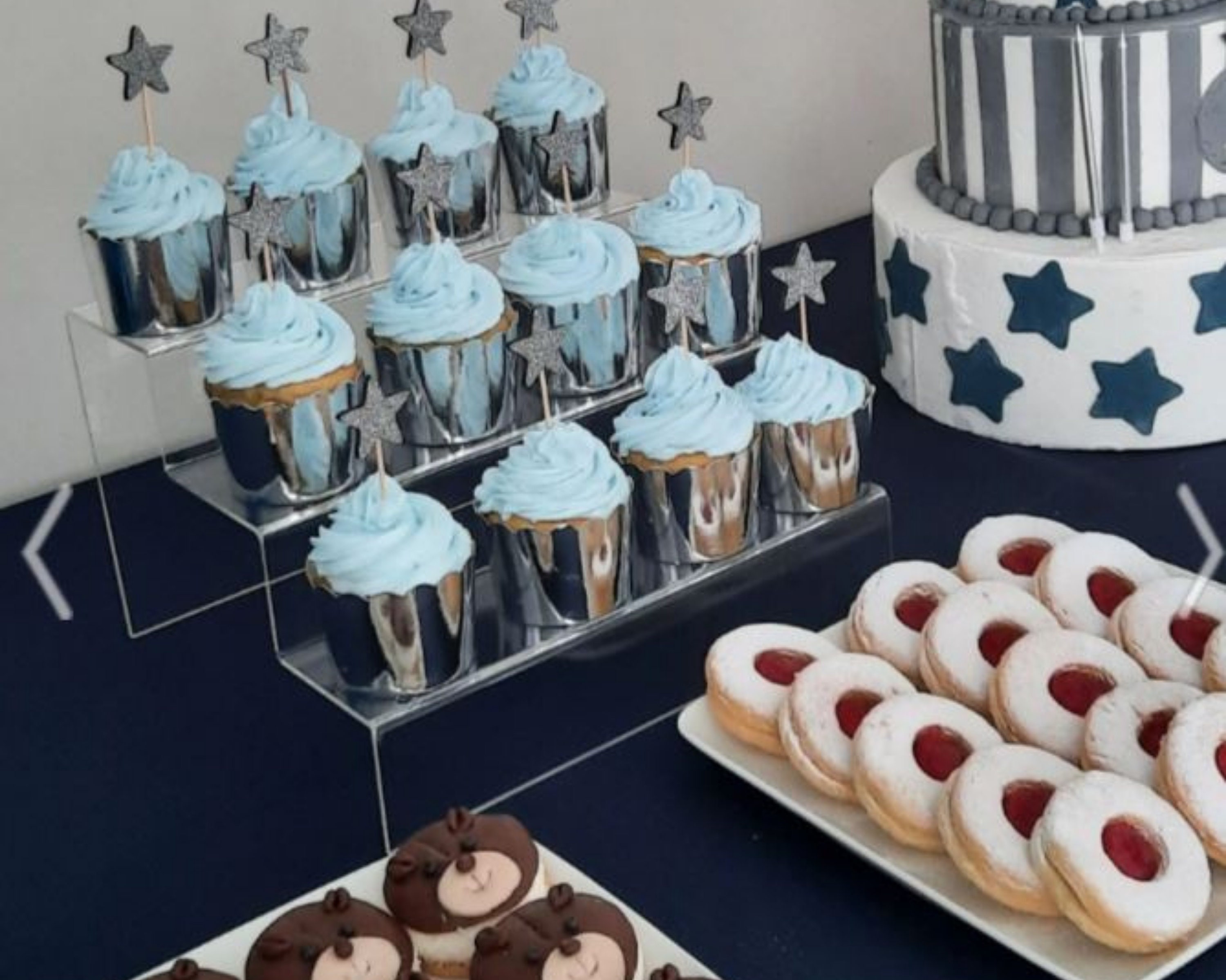 Organiser Clear Tier Stand, Riser Transparent Presentation Acrylic ...