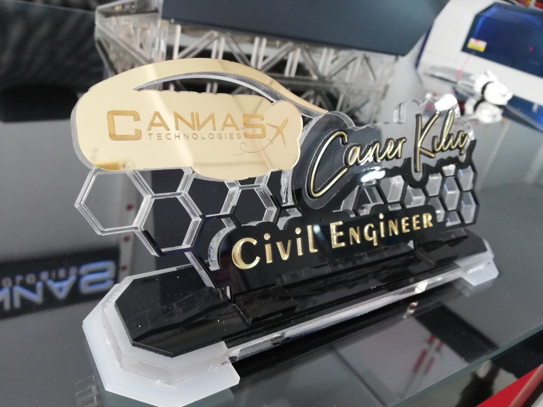 Table Name Plate Custom Design Personalized Desk Name Plate - Etsy