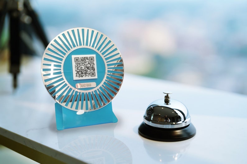 Custom Acrylic QR Code Table Stand: Restaurant Menu Display - Etsy