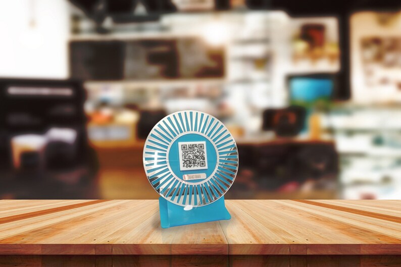 Custom Acrylic QR Code Table Stand: Restaurant Menu Display - Etsy