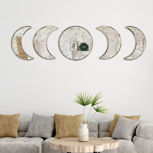 Moon Mirror - Etsy
