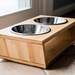 Elevated Dog Bowl Stand 4 Raised Dog Bowl for Small Dogs and - Etsy