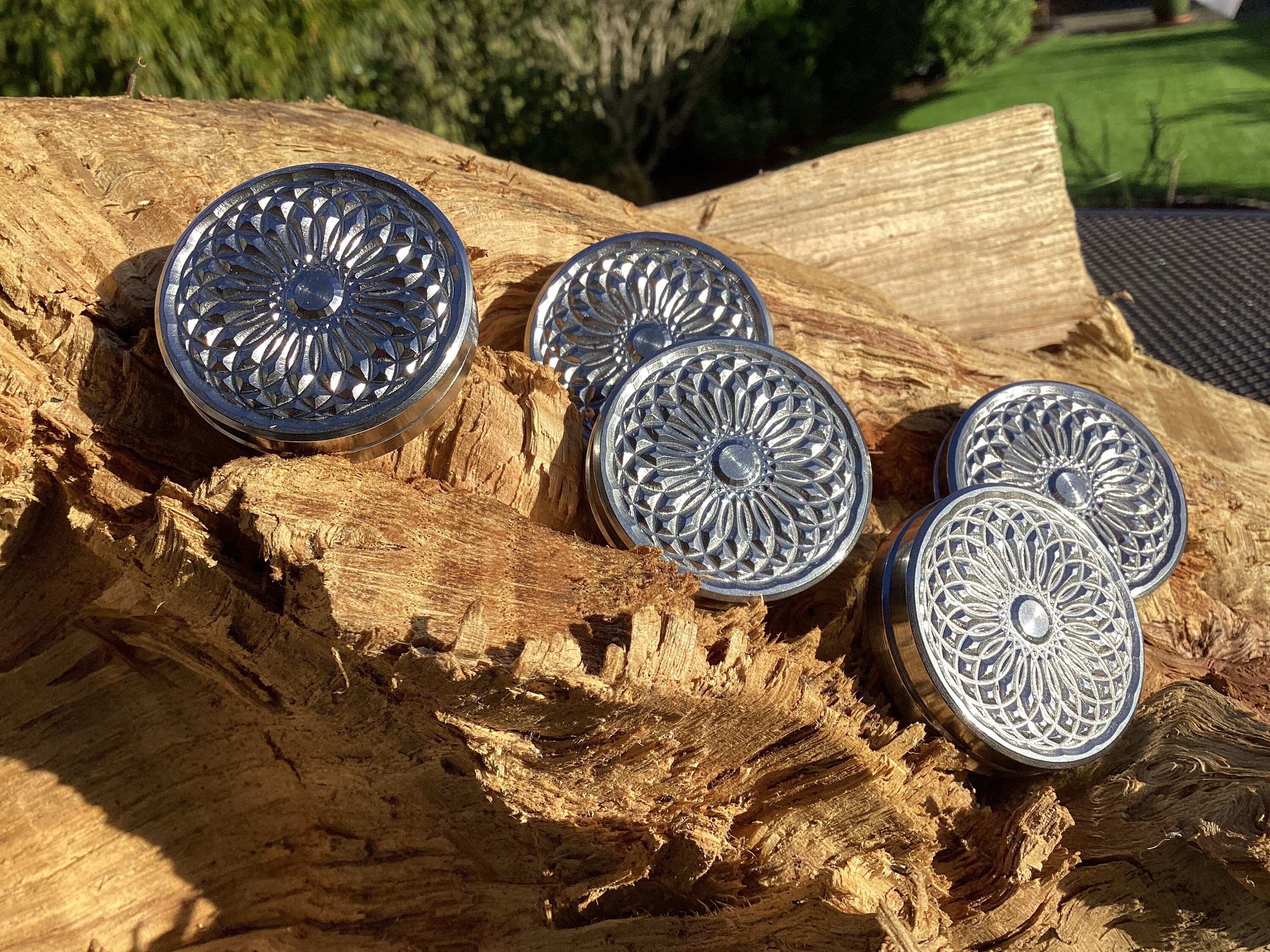 Haptic Coin Fidget Spinner EDC Sensory Play Toy-worry Coin - Etsy