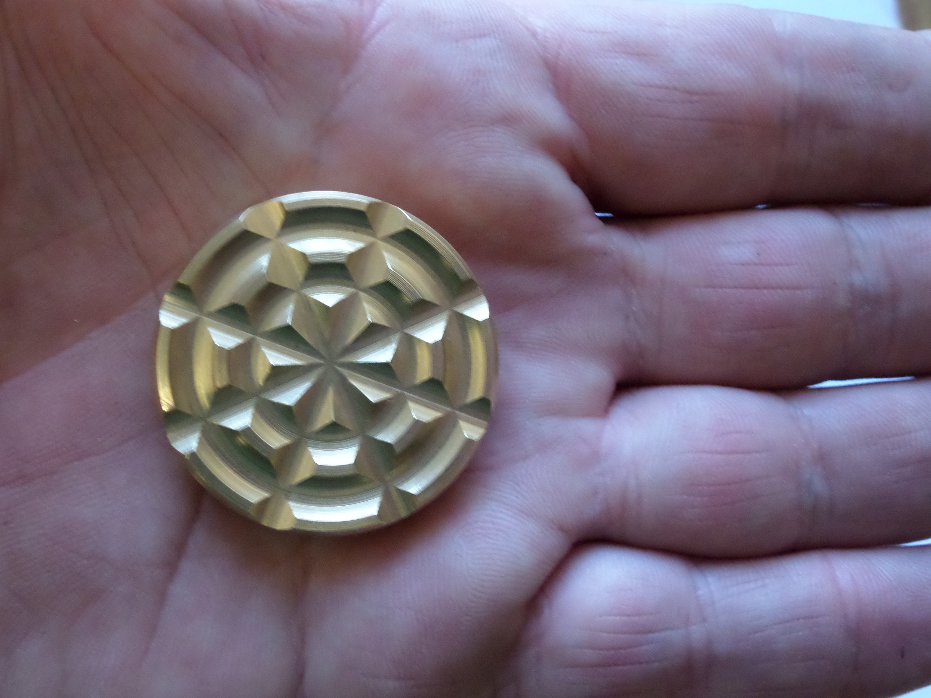 Haptic Coin Fidget Spinner EDC Sensory Play Worry Coin - Etsy