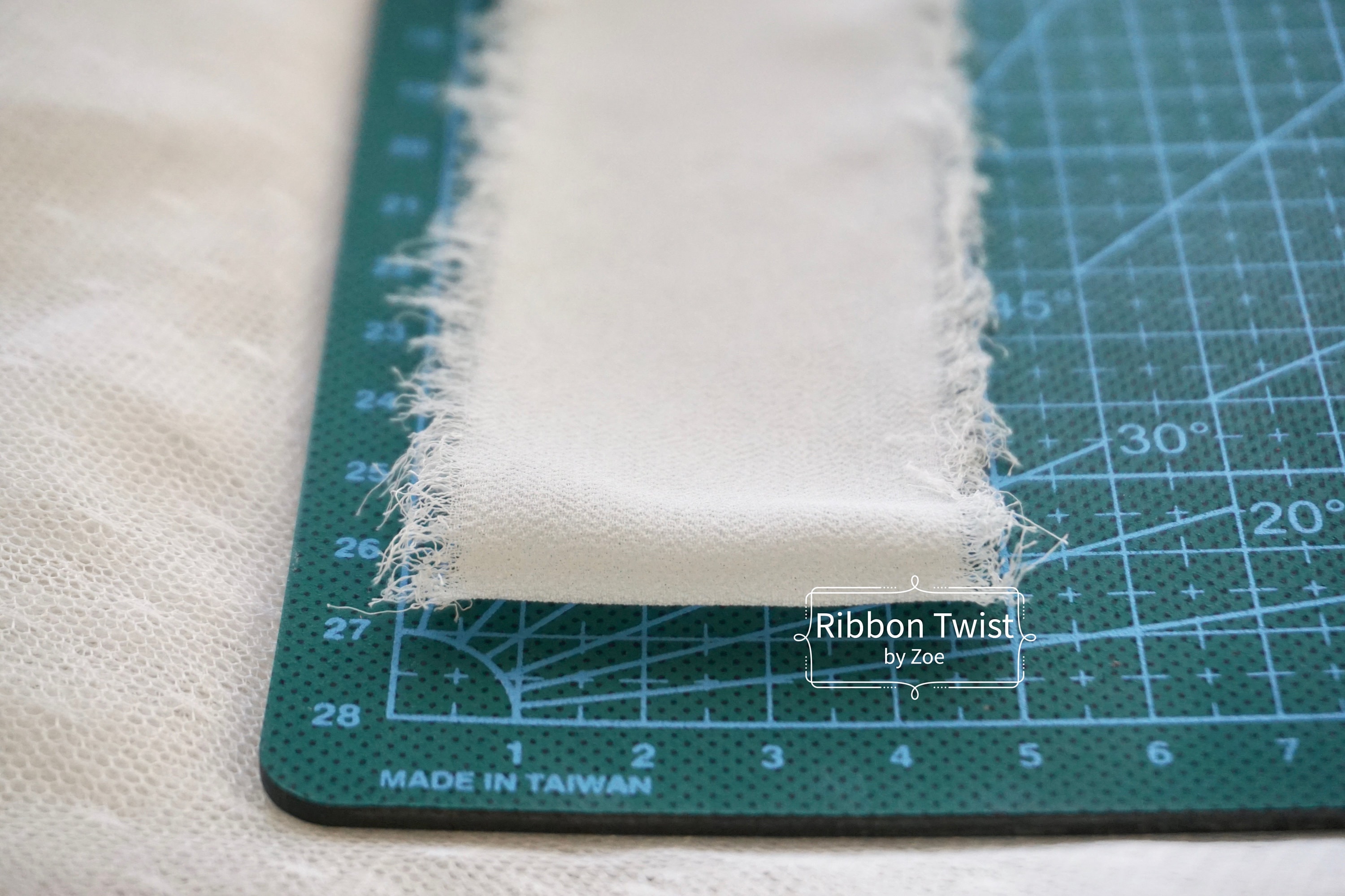 5yds Raw Frayed Edge off White Chiffon Ribbon 5cm Wedding - Etsy Australia