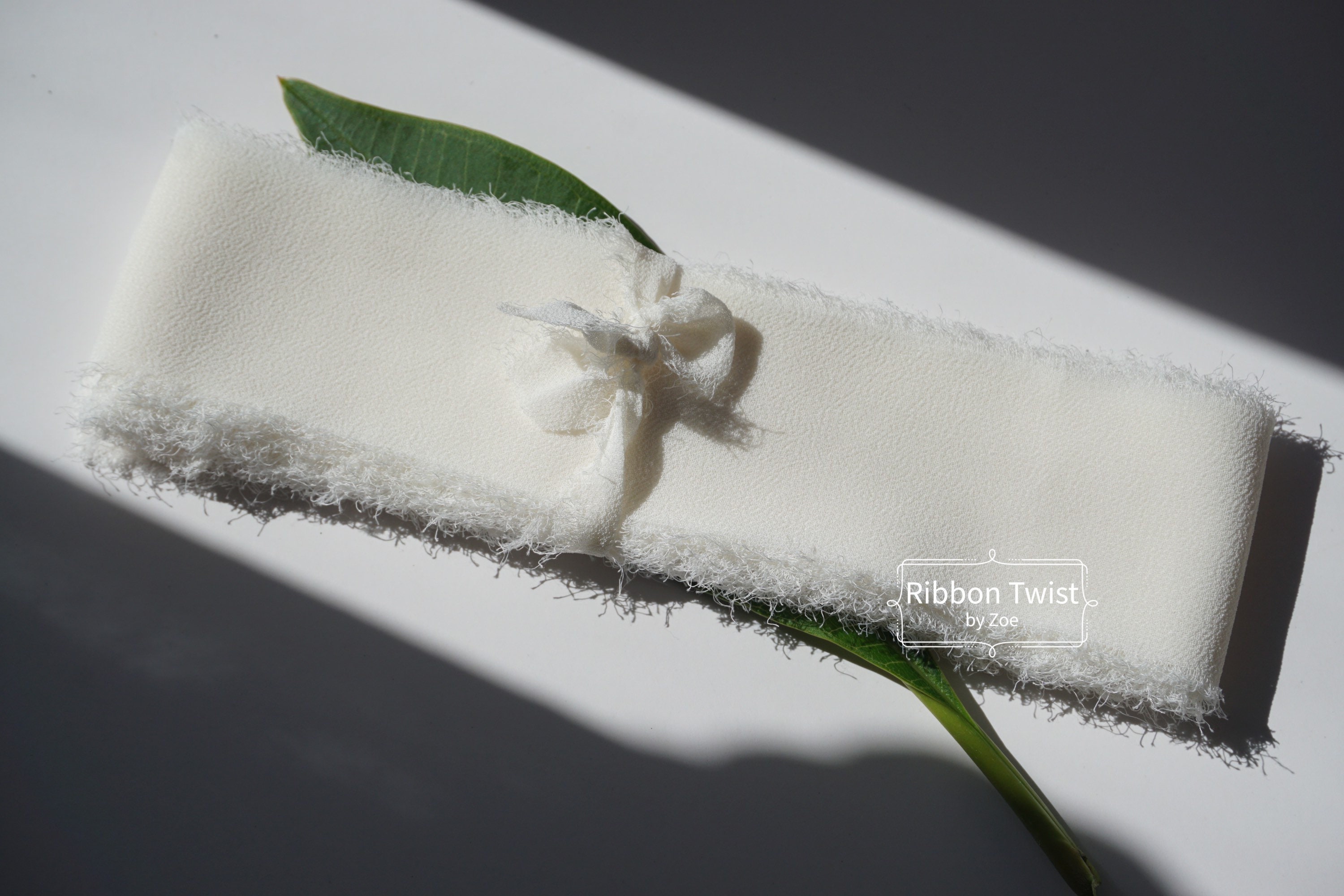 5yds Raw Frayed Edge off White Chiffon Ribbon 5cm Wedding - Etsy Australia