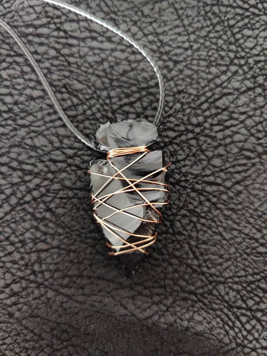 Black Obsidian Arrow Head - Etsy