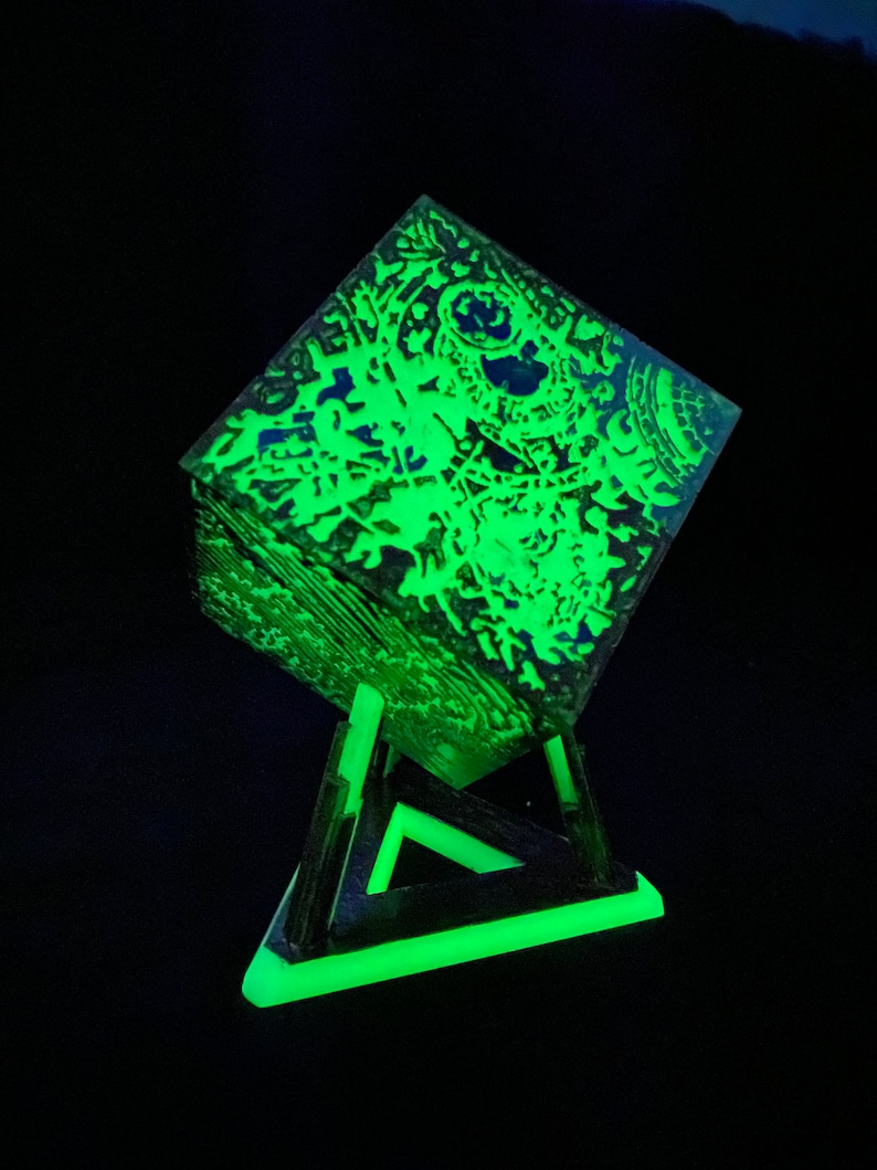 Transformers Allspark Cube With Stand , Handpainted, Gift for Him and ...