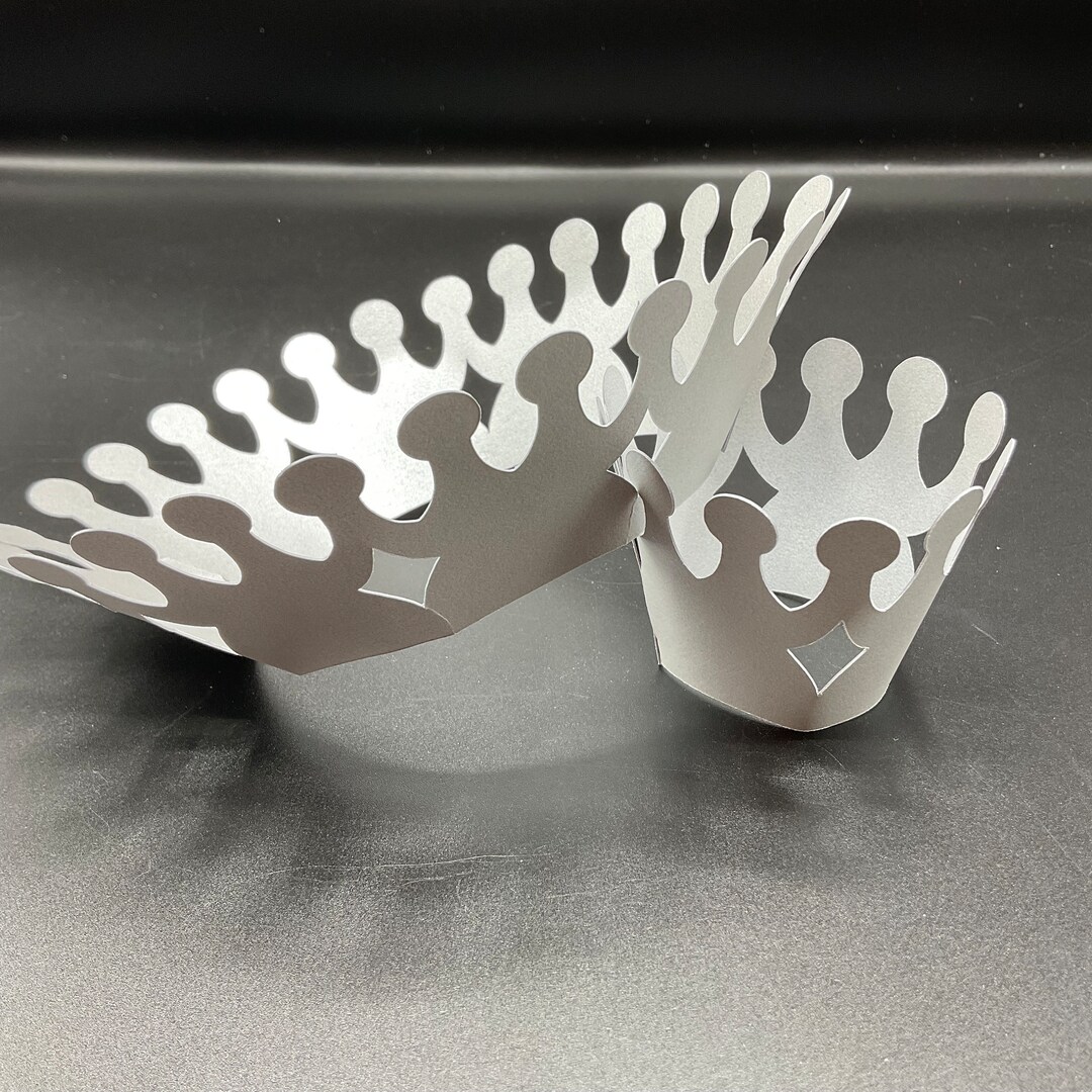 Die Cut Paper Princess Crowns Set of 12 Strips, Makes 6 Large Crowns - Etsy