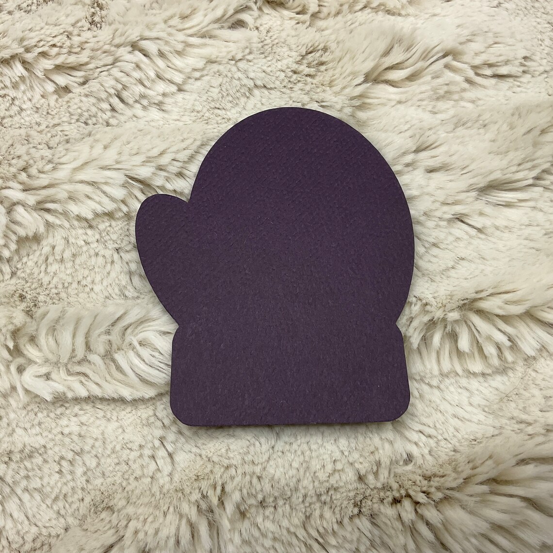 Die Cut Mittens Set of 24 Pieces // Mitten Shape Card Stock Cut Out ...