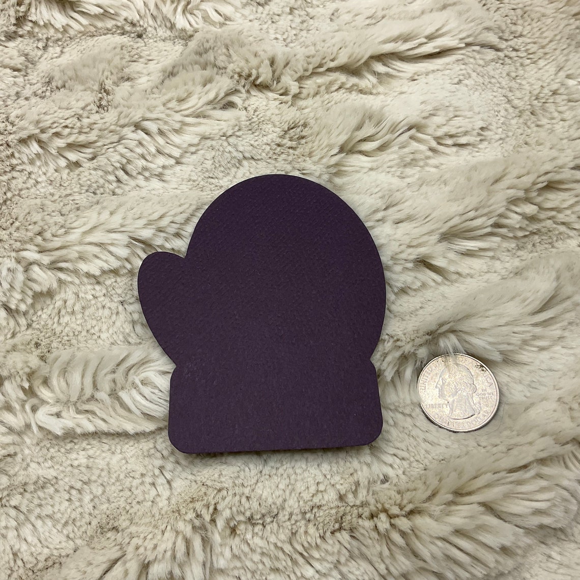 Die Cut Mittens Set of 24 Pieces // Mitten Shape Card Stock Cut Out ...