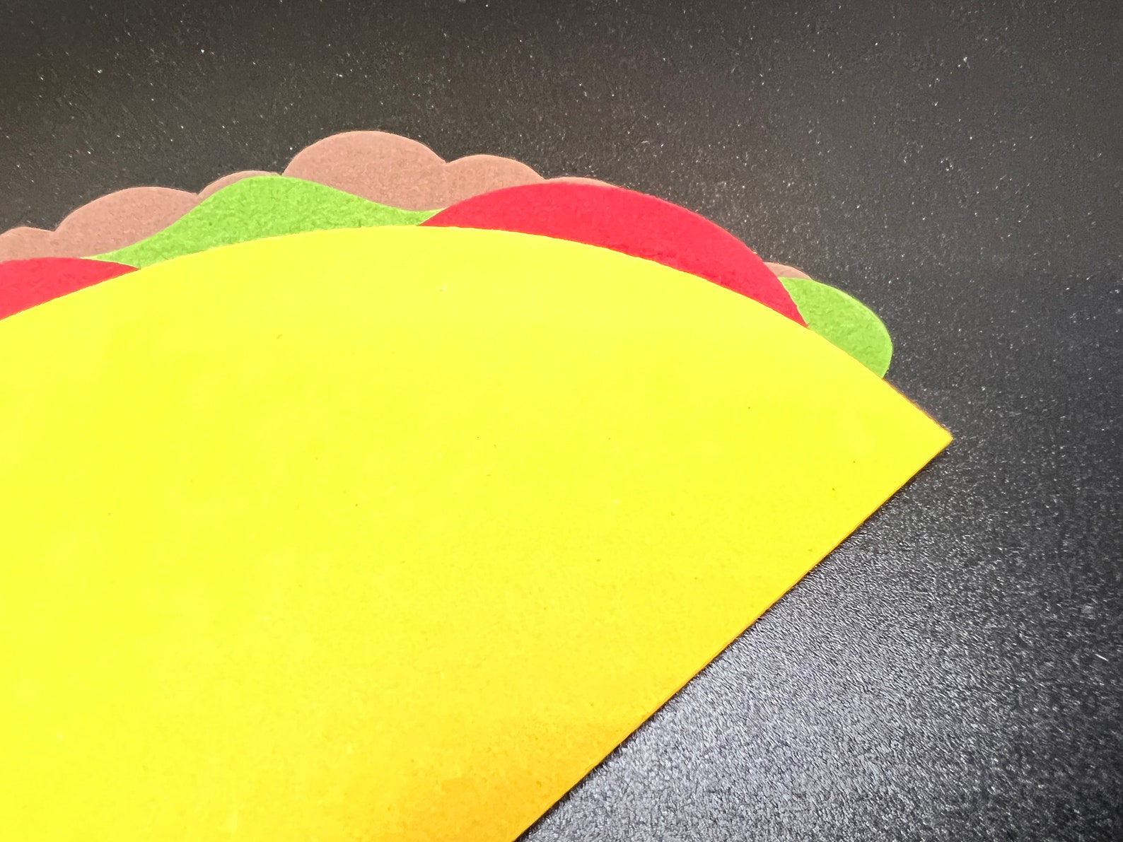 Die Cut Taco Paper Cardstock Cutout - Etsy