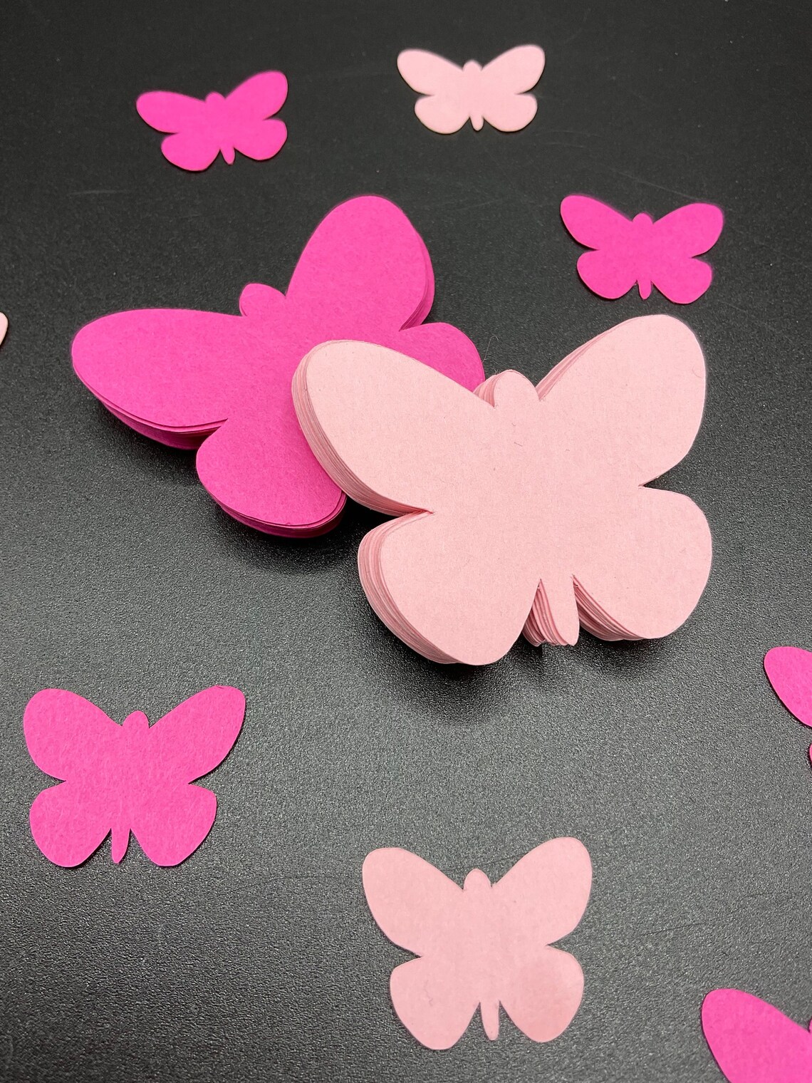 Die Cut Butterfly Shape 50 Pieces Paper Card Stock Luxe - Etsy