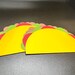 Die Cut Taco Paper Cardstock Cutout - Etsy
